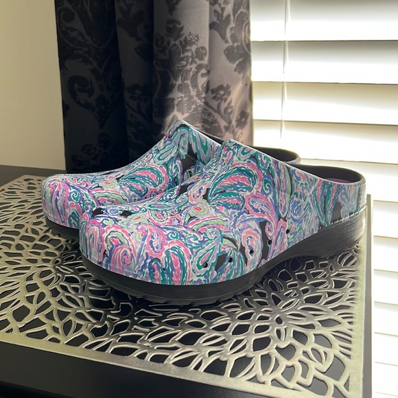 Dansko | Shoes | Dansko Womens Kane Paisley Slip On Mule | Poshmark